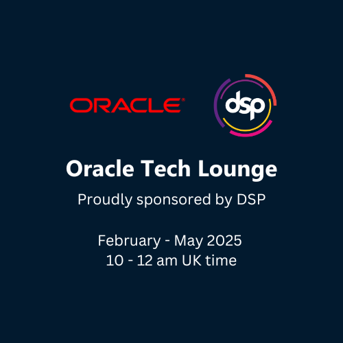 DSP - Oracle Tech Lounge Registration Page